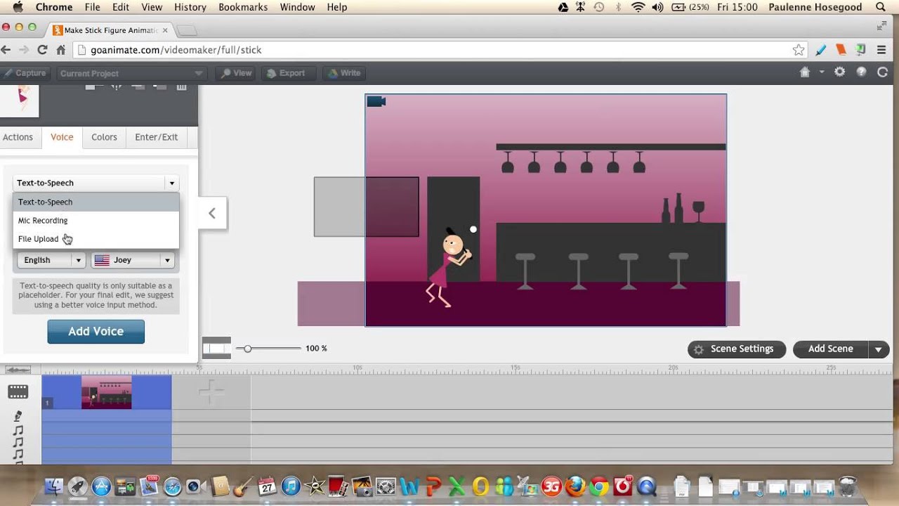 How to create an animated video on goanimate - YouTube