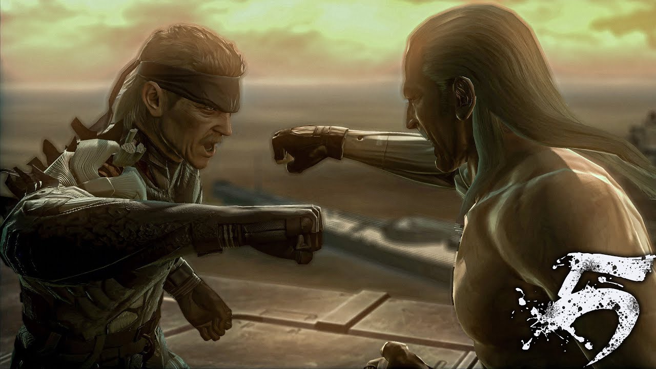 Battle of Outer Haven｜Old Sun｜Metal Gear Solid 4｜Part 5｜4K|60 - YouTube