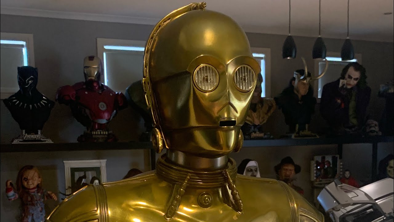 Sideshow Star Wars c3Po LifeSize bust he’s back after 10 years of ...