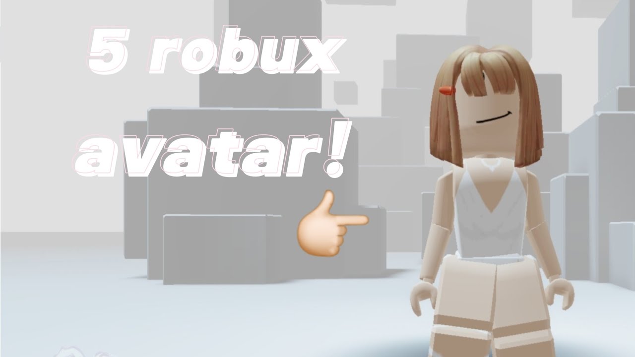 5 rbx avatar!⭐️🧸🫶🏻 - YouTube