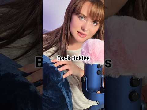 Let me tickle your back and whisper you to sleep 😴 #asmr #whispering #comfort