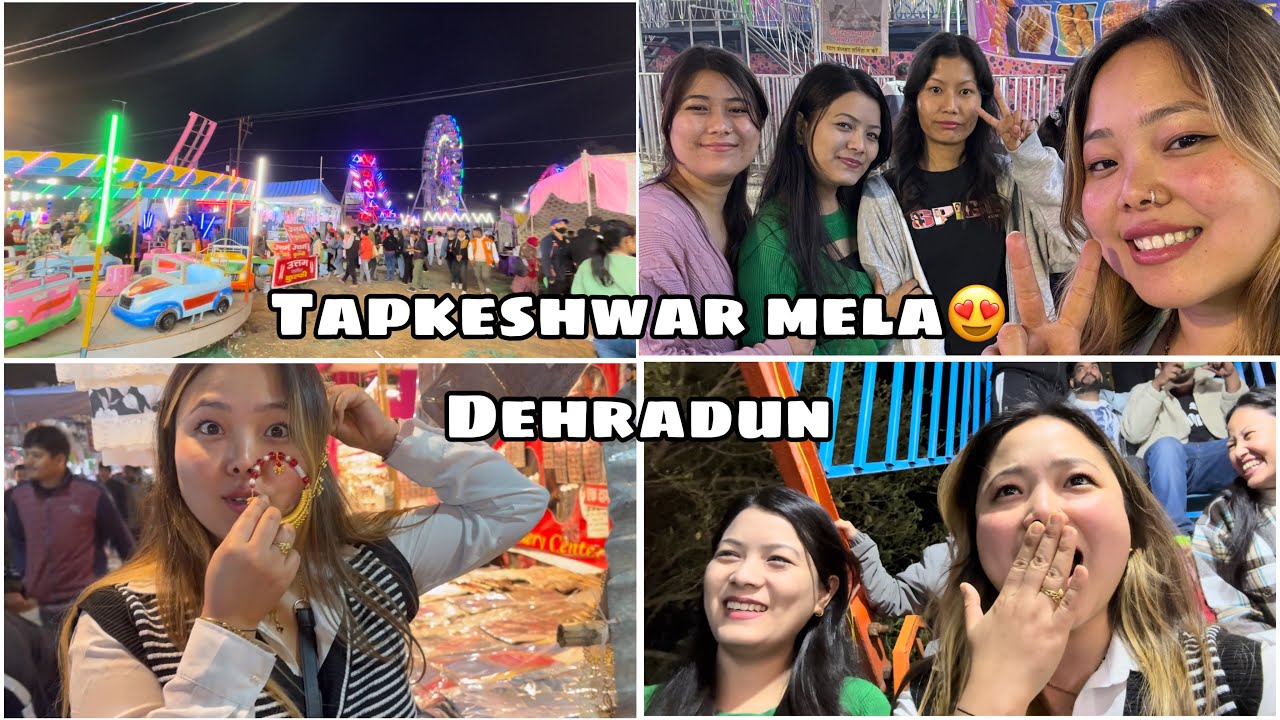 Went to FAMOUS TAPKESHWAR MELA(Dehradun) with sisters|| Guys funnnn ...