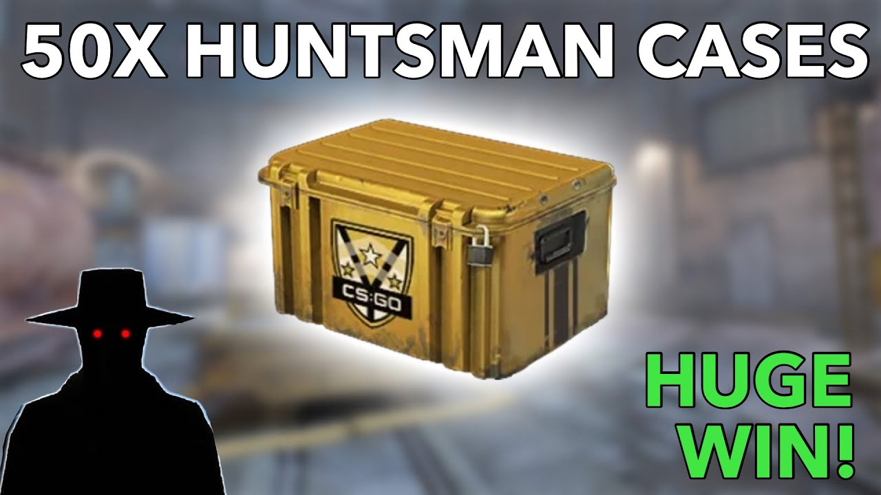 OPENING UP 50X HUNTSMAN CASES! (MASSIVE PROFIT) - YouTube