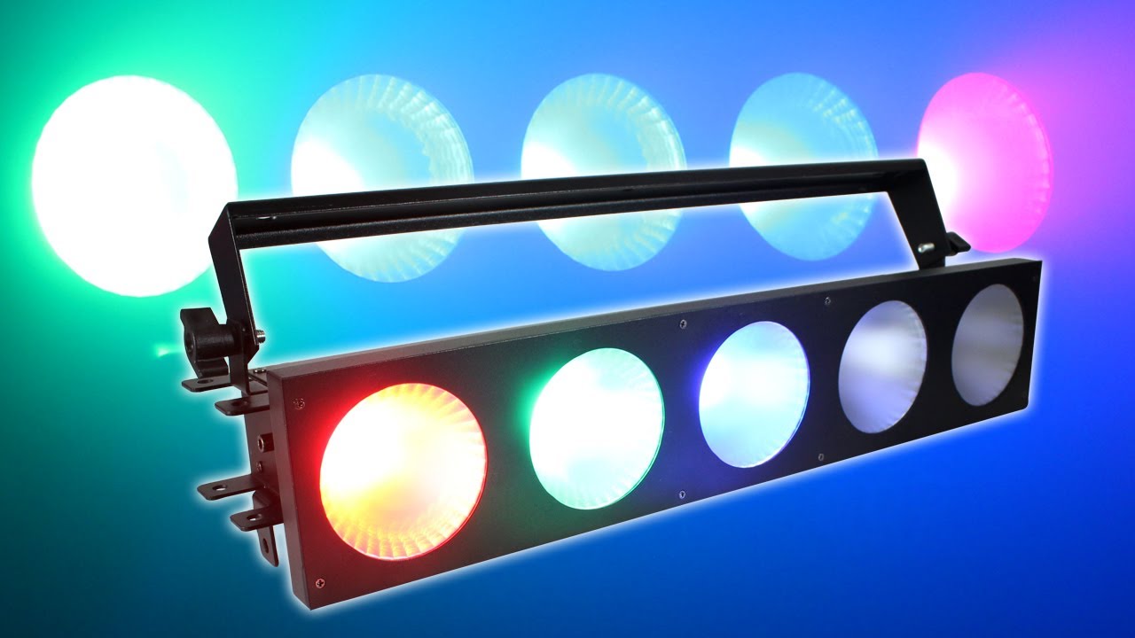 BeamZ MadMax DJ LED Matrix Light - YouTube