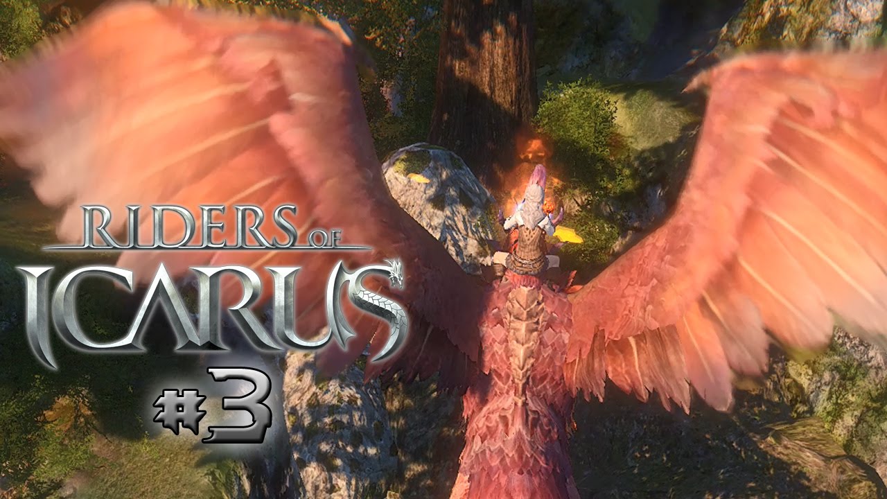 RIDING A PHOENIX! Riders of Icarus - Part 3 - YouTube
