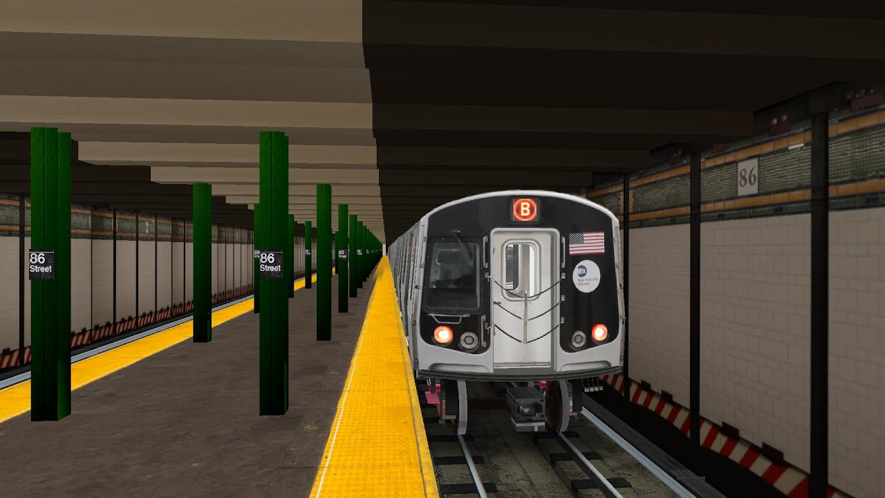 OpenBVE: R179 (B) to Bay Ridge-95th St via 4 Av Local/Concourse Local ...