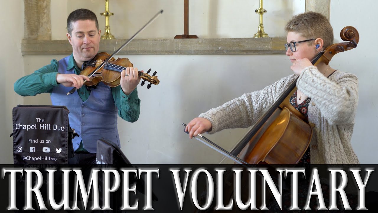 Clarke Trumpet Voluntary Violin & Cello Wedding Version - YouTube