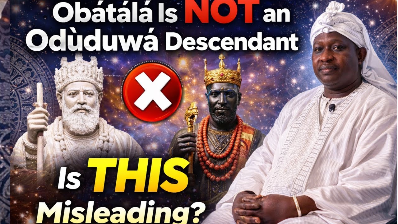 Obàtálá Is Not an Odùduwà Descendant | Clearing a Major Yoruba ...