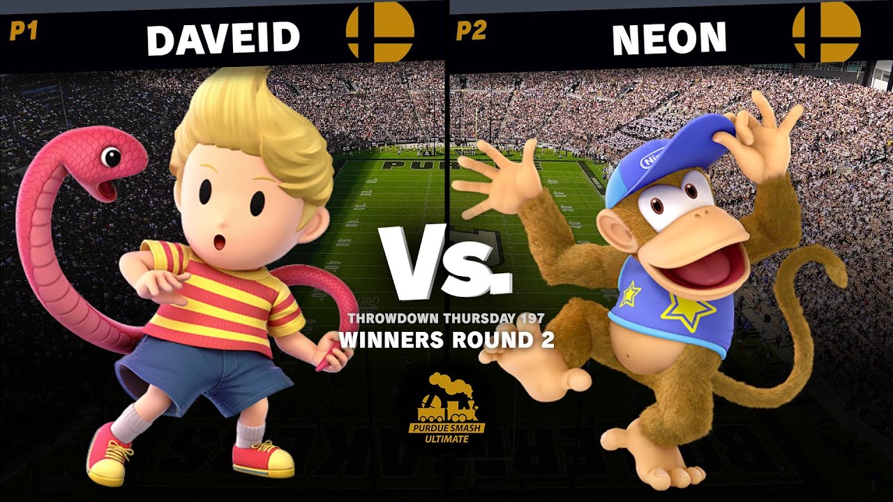 TT 197 Winners R2 Daveid (Diddy Kong, Lucas) vs Neon (Diddy Kong) - YouTube