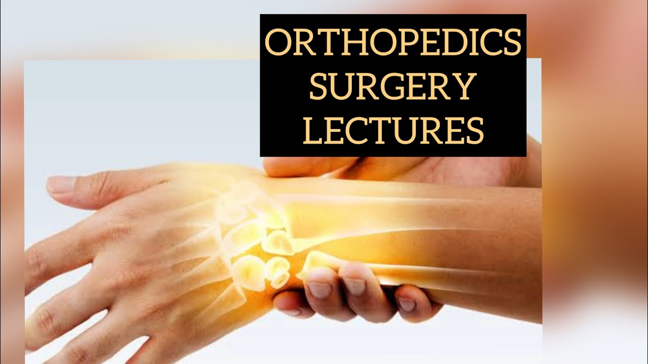 ORTHOPEDIC SURGERY LECTURES part 15, SPINAL TB, BONE INFECTIONS # ...