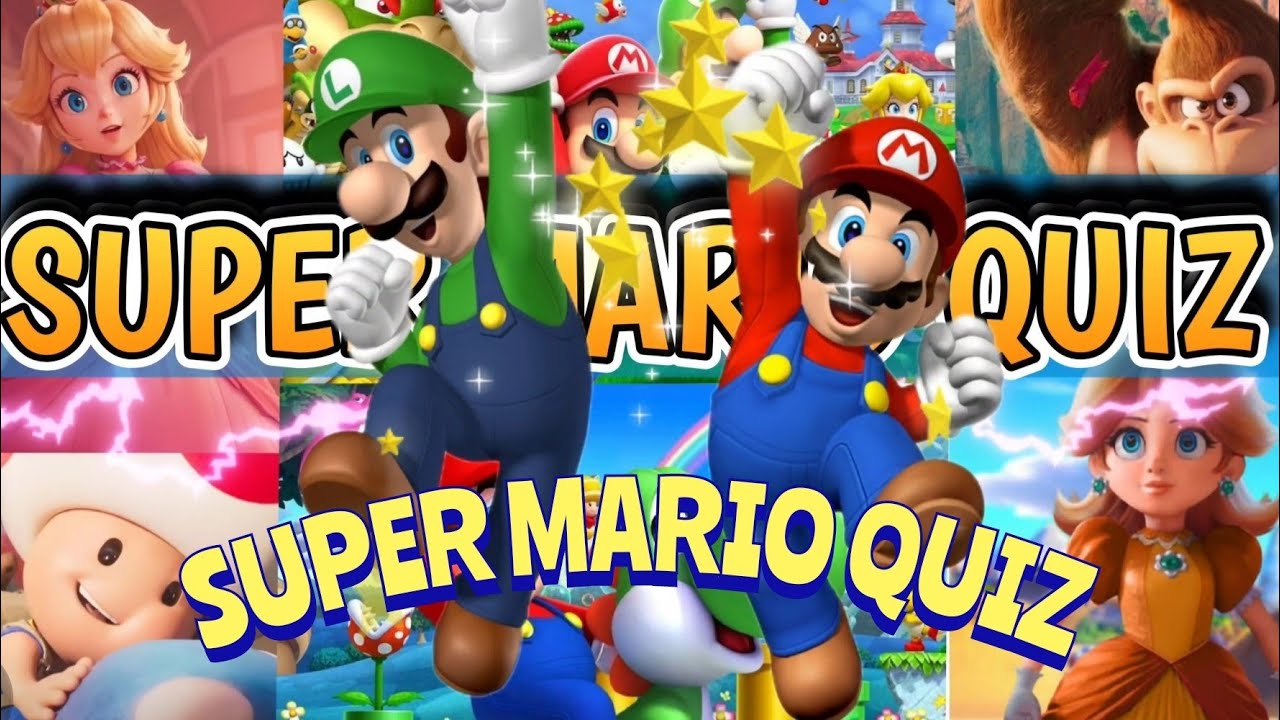 Super Mario Quiz ~ Here We Go - YouTube