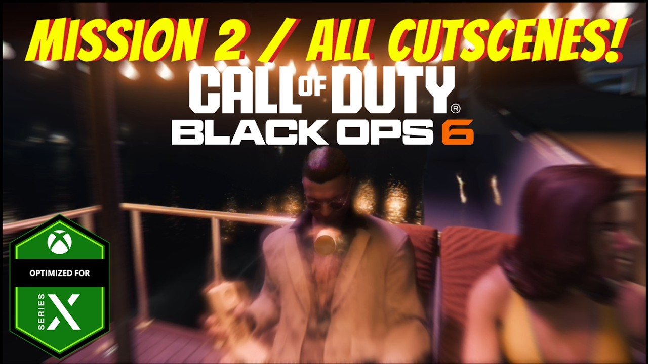BO6 Campaign Mission 2 walkthrough, Black Ops 6 Story ALL Cutscenes ...