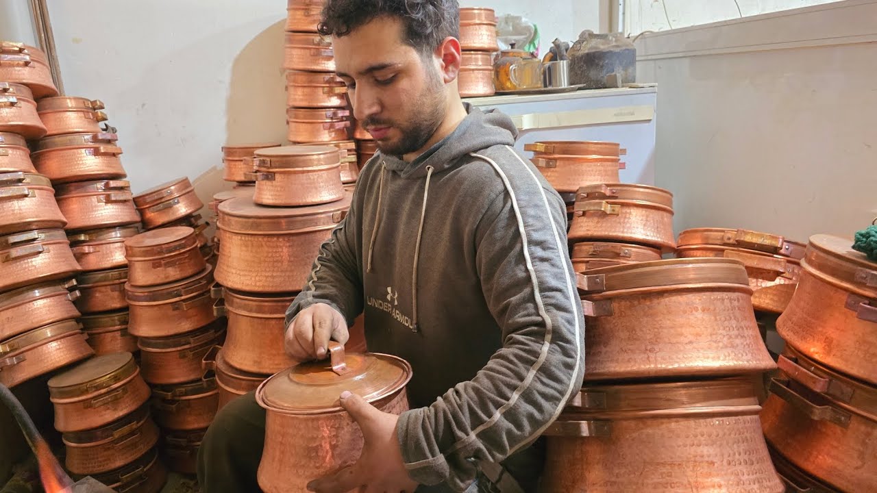 Handmade copper pot: The amazingprocess of making a handmade copper pot ...