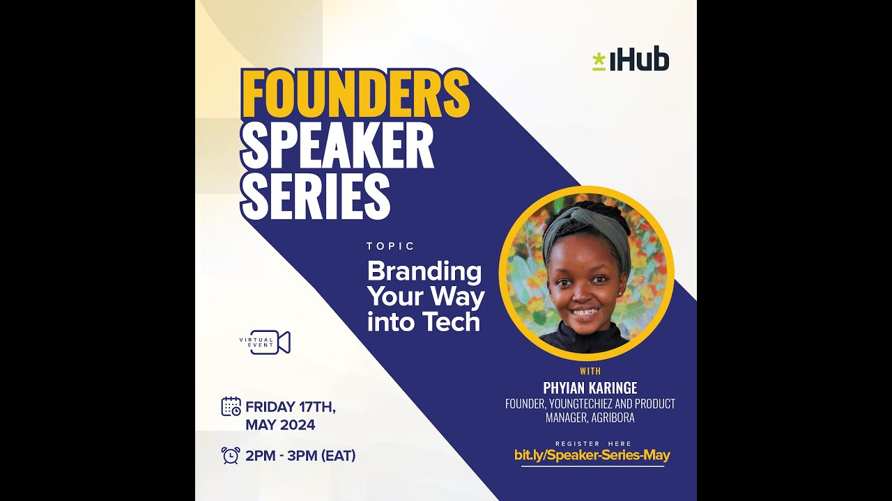 Founder Speaker Series w Phyian Karinge - YouTube