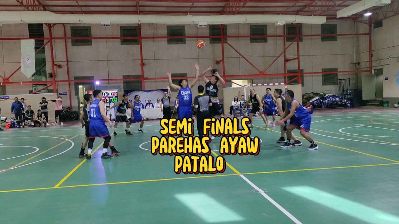 DAR VS PSAUH | SEMI FINALS | PAREHAS GUSTO MAKAPASOK SA FINALS ...