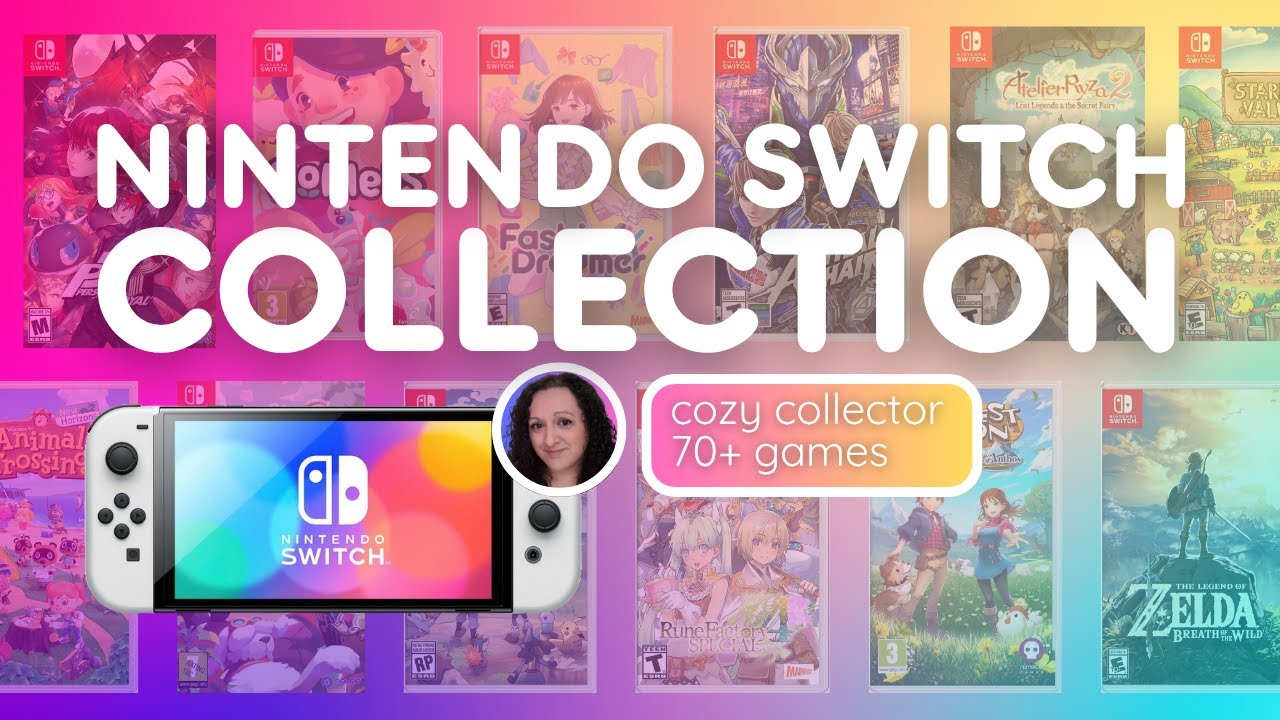My Entire CIB Nintendo Switch Collection 2024 📦🎮 - YouTube