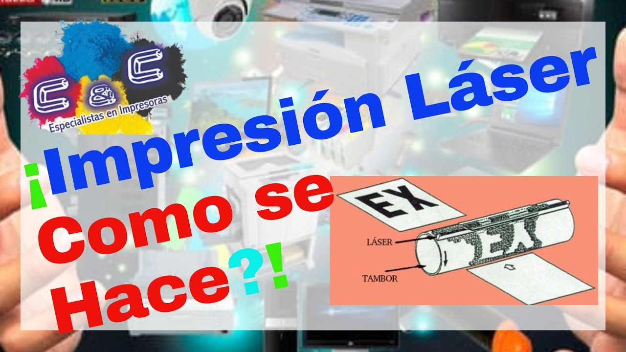 Cómo se realiza la impresión láser... aquí te lo explico 😉 - YouTube