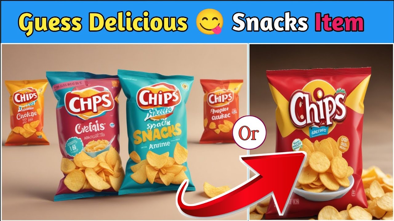 Guess Delicious 🤤 Snacks Item । Guess The Answer । - YouTube
