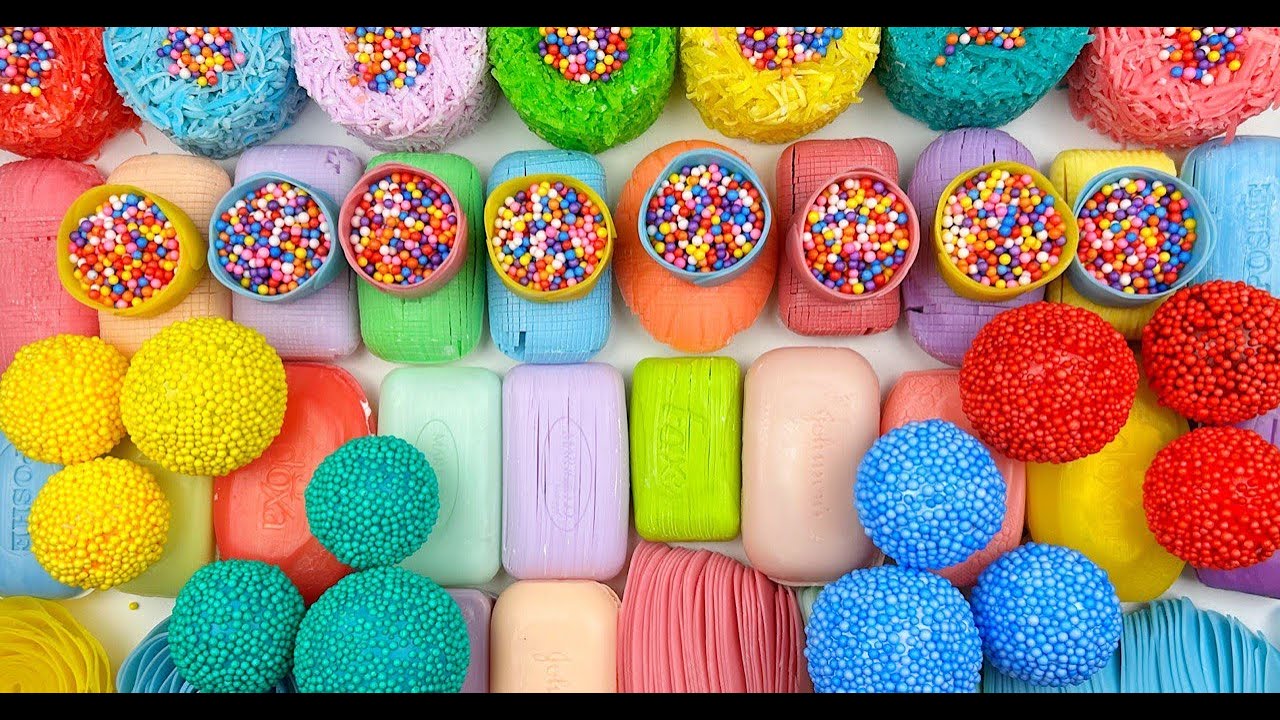 CARNIVAL IN RIO★ASMR SOAP★Compilation set soap★Crushing soap★SOAP ...