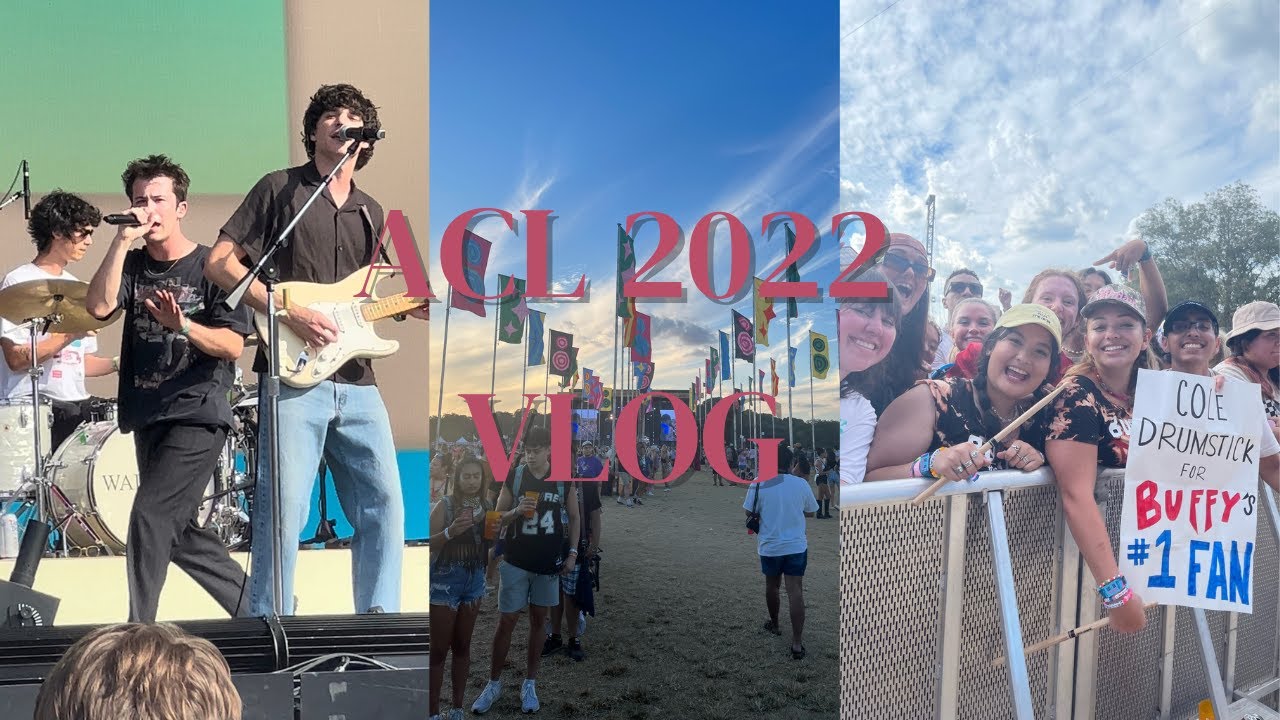 WALLOWS GAVE US THEIR DRUMSTICKS!!! ACL 2022 Vlog - YouTube