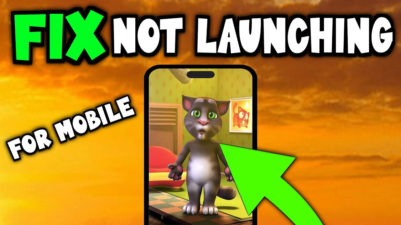 My Talking Tom - How To Fix My Talking Tom not Launching - Mobile - YouTube