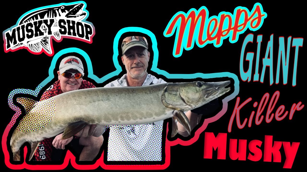 Mepps Giant Killer Musky Fishing - YouTube