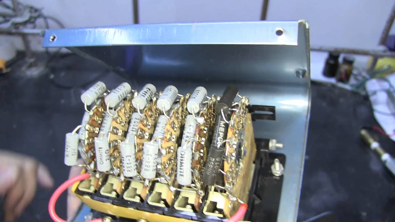 (17) Ohmite Resistor Box Teardown - YouTube