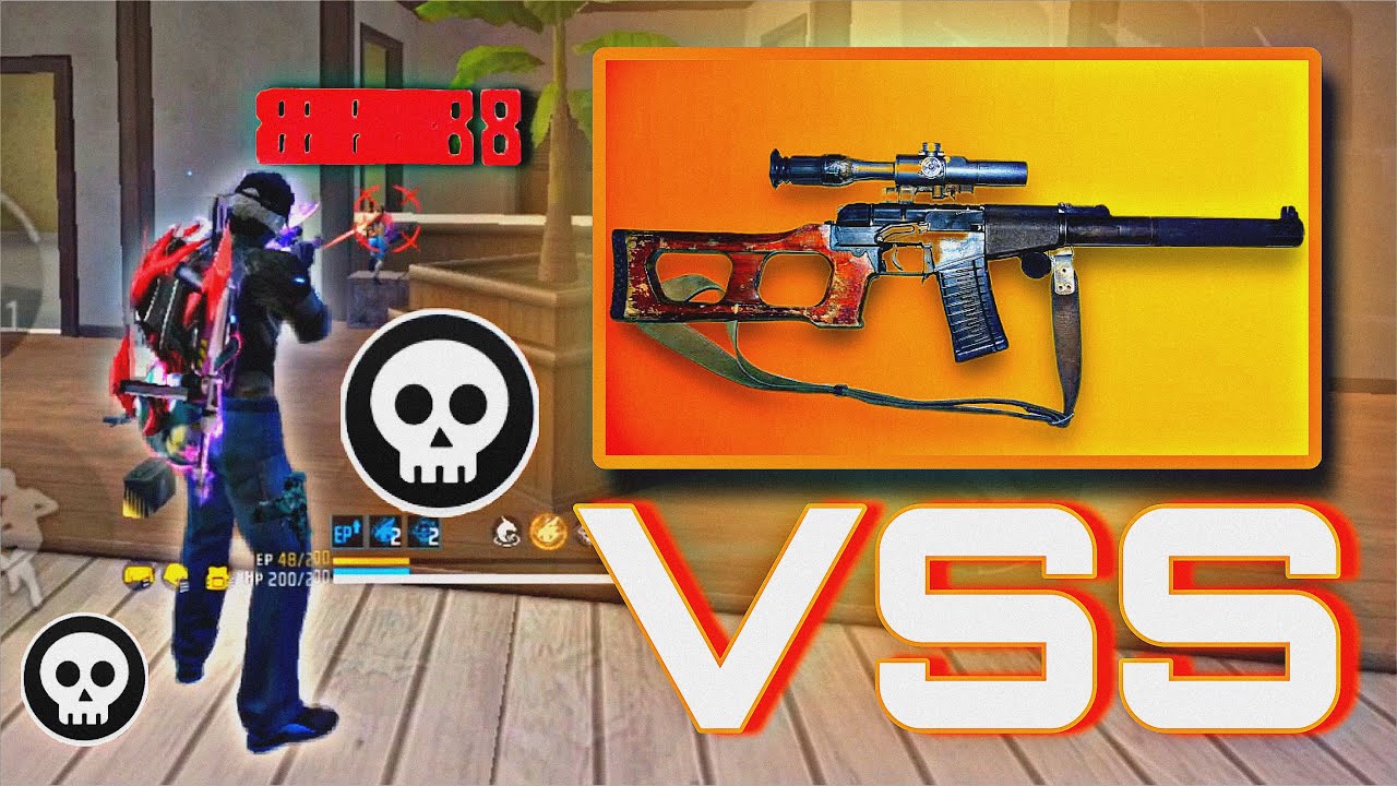 A VSS SE TORNOU A MELHOR E A MAIS ROUBADA ARMA DO FREE FIRE DEPOIS DA ...