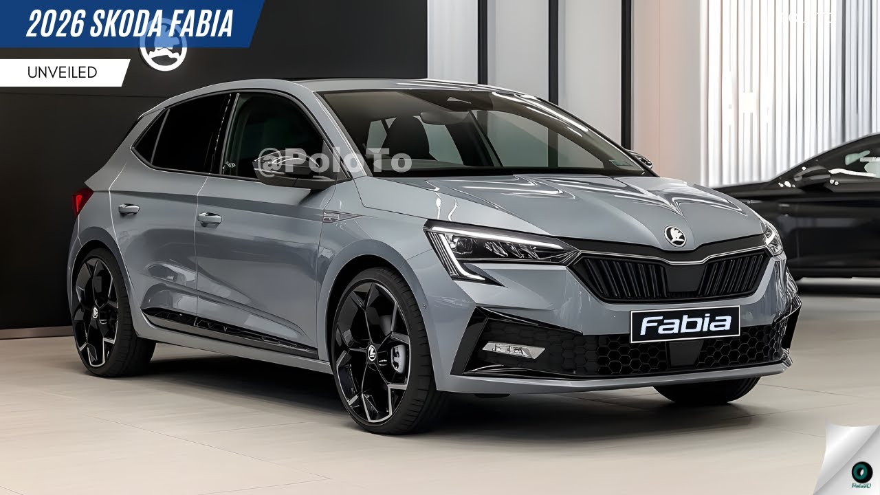 New 2026 Skoda Fabia Unveiled - popular compact car Innovative features ...