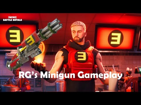 Getting RG's Minigun!!! - YouTube