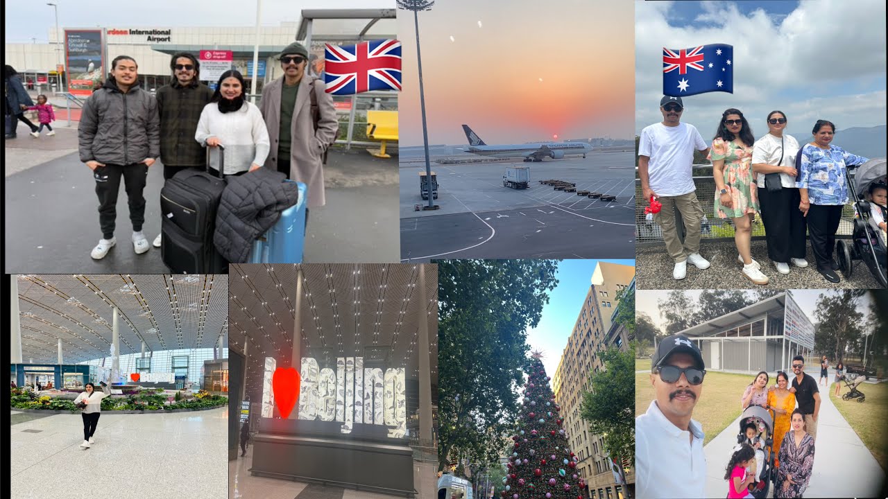 Uk to Australia volg ️/first time Dd venaju nani haru lae vetdae 😍/ fun / family/ travelvolg ️🥰 ...
