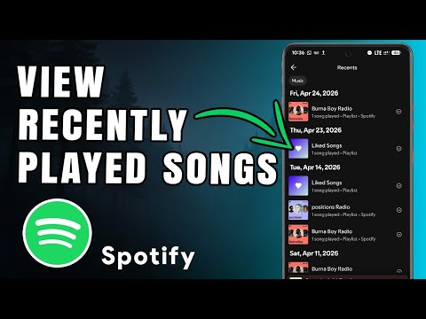 How to View Your Recently Played Song History on Spotify - YouTube