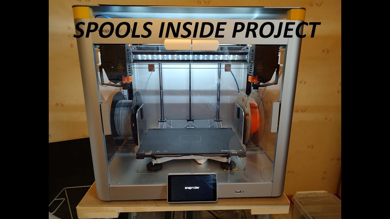 Snapmaker J1 Spools Inside - YouTube