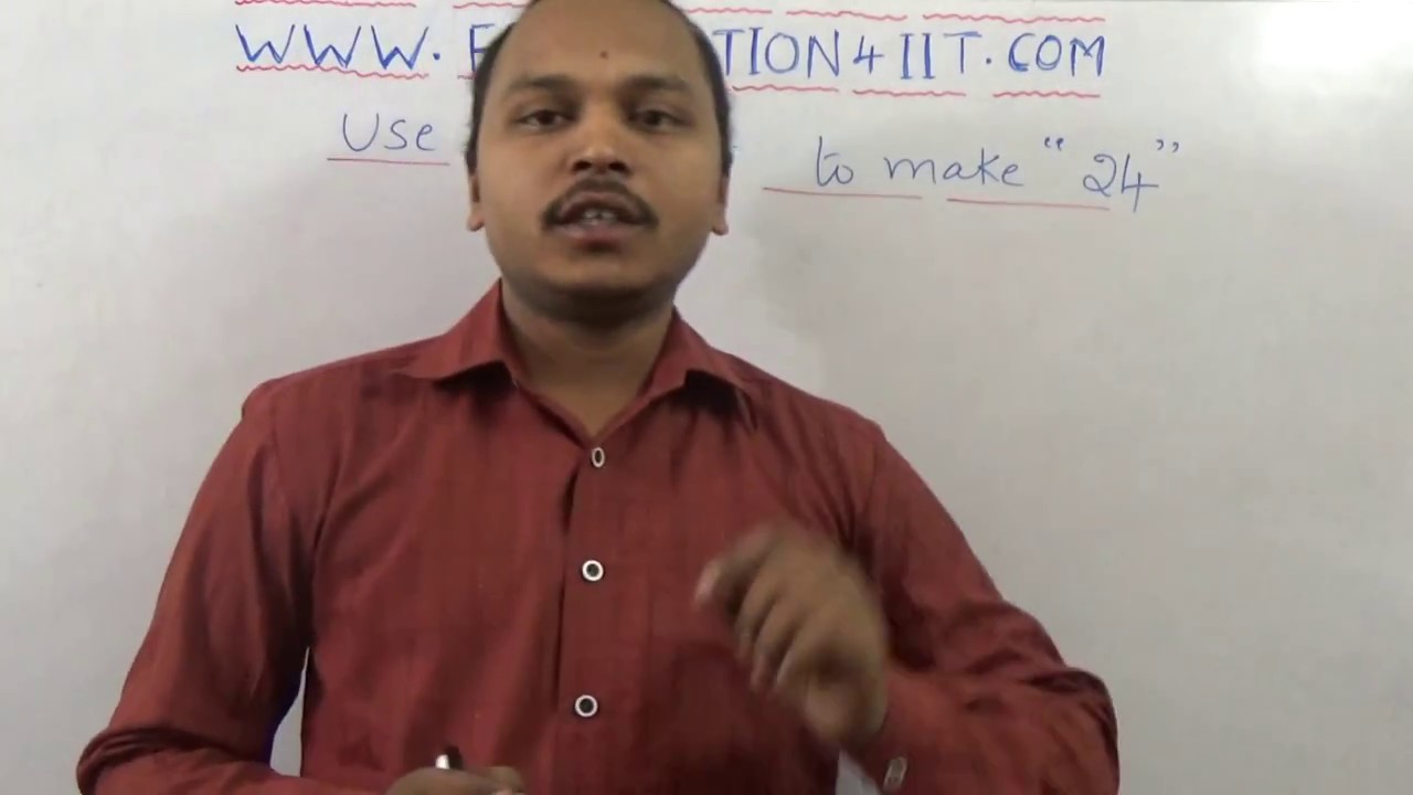Make 24 Using 8 3 3 8 Maths Puzzle 07 YouTube make-24-using-8-3-3-8-maths-puzzle-07-youtube
