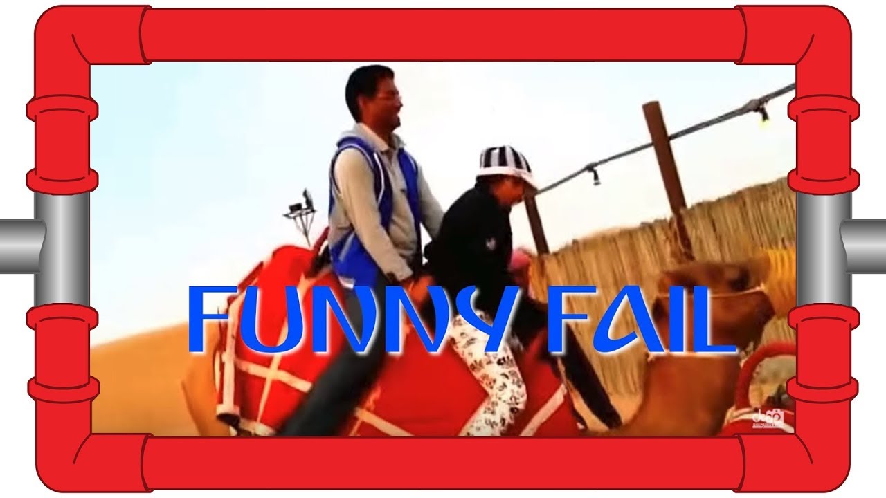 funny camel ride - YouTube