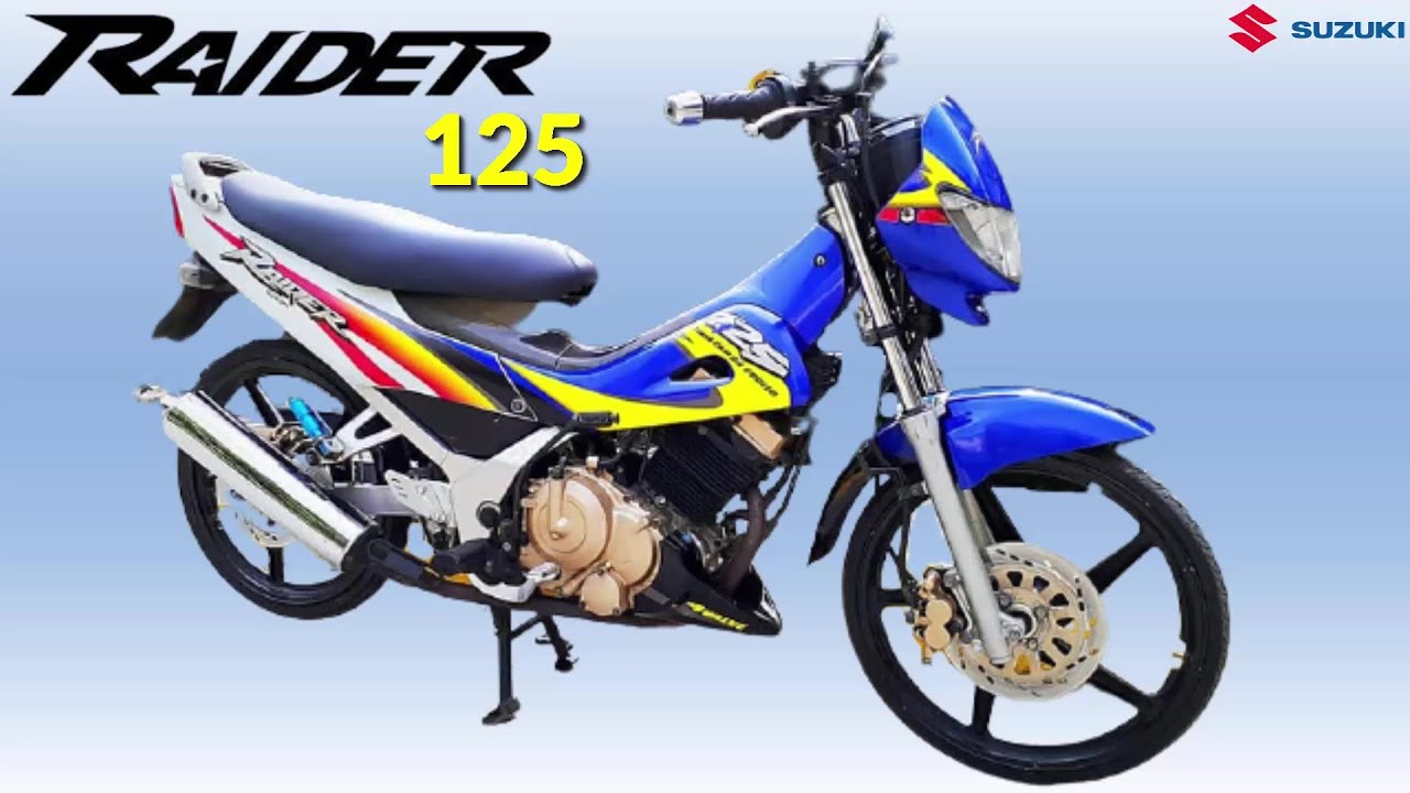 Lịch sử dòng xe SUZUKI RAIDER 125 — Phi cơ dẫn đầu xu hướng DOHC - YouTube