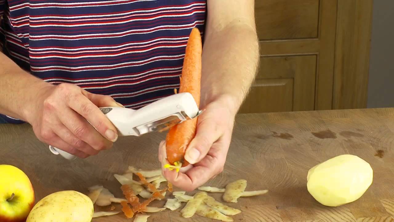 Electric Power Peeler - YouTube