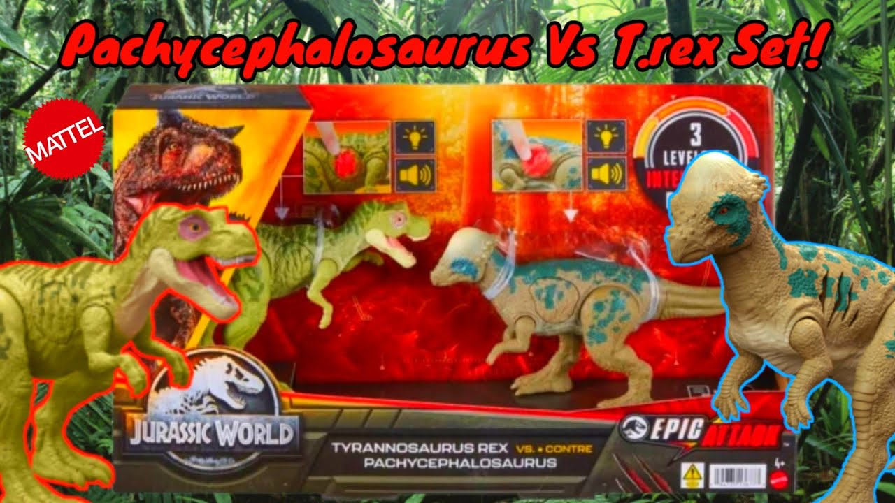 New Jurassic World Dino Escape Epic Attack Inbox Figures Revealed ...