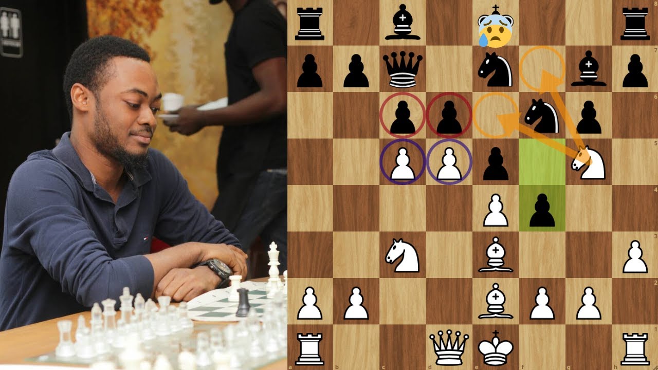 Insane Strategic Chess Brilliance in Action: IM Femi Balogun vs. Koko ...