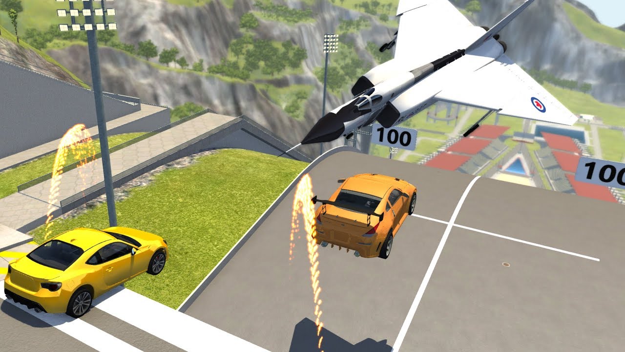High Speed Jumps&Crashes #26 - BeamNG Drive - YouTube