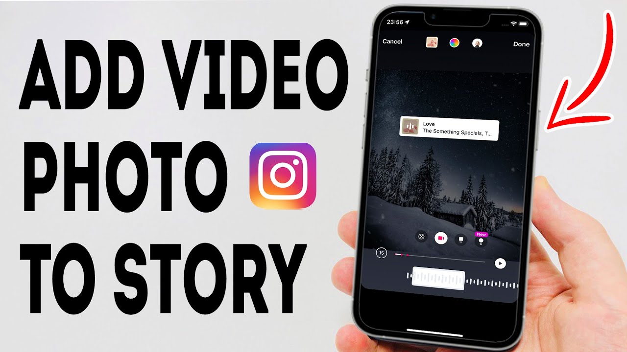 How To Add Video And Photo To One Instagram Story - Full Guide - YouTube