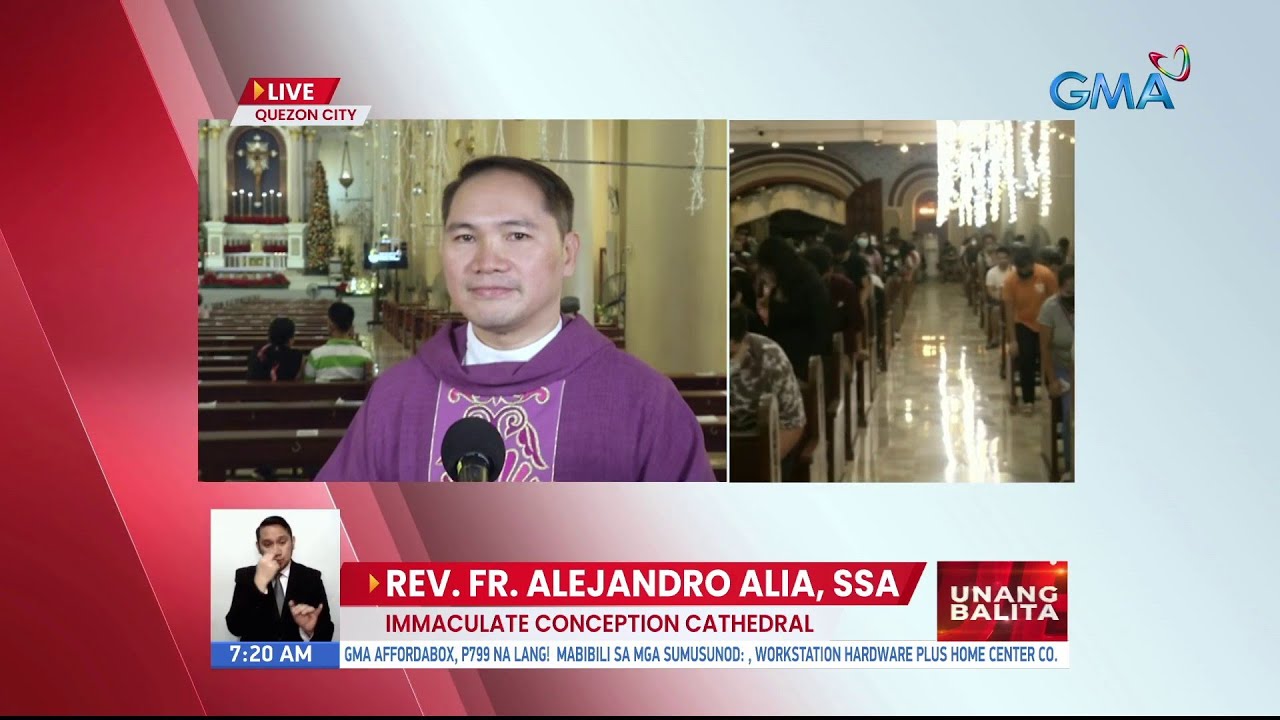 Panayam kay Rev. Fr. Alejandro Alia, SSA, Immaculate Conception ...