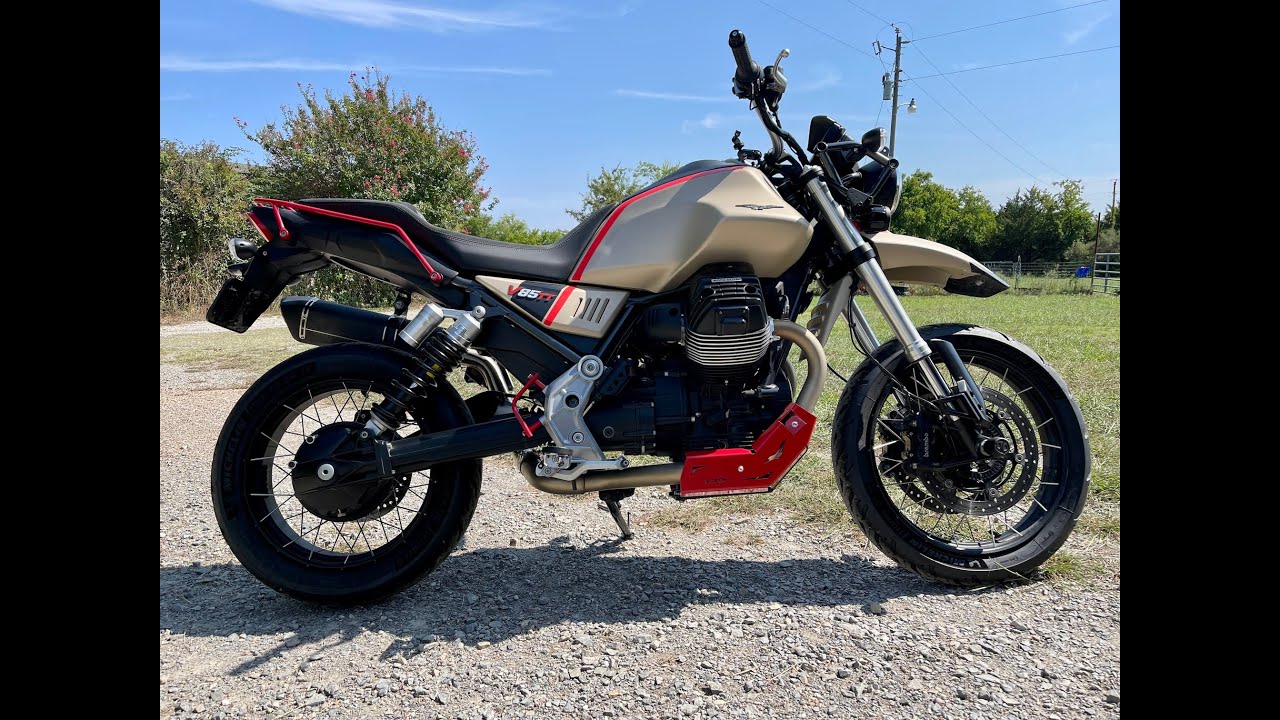 Moto Guzzi V85 Track Build Update | DB Killer Delete - YouTube