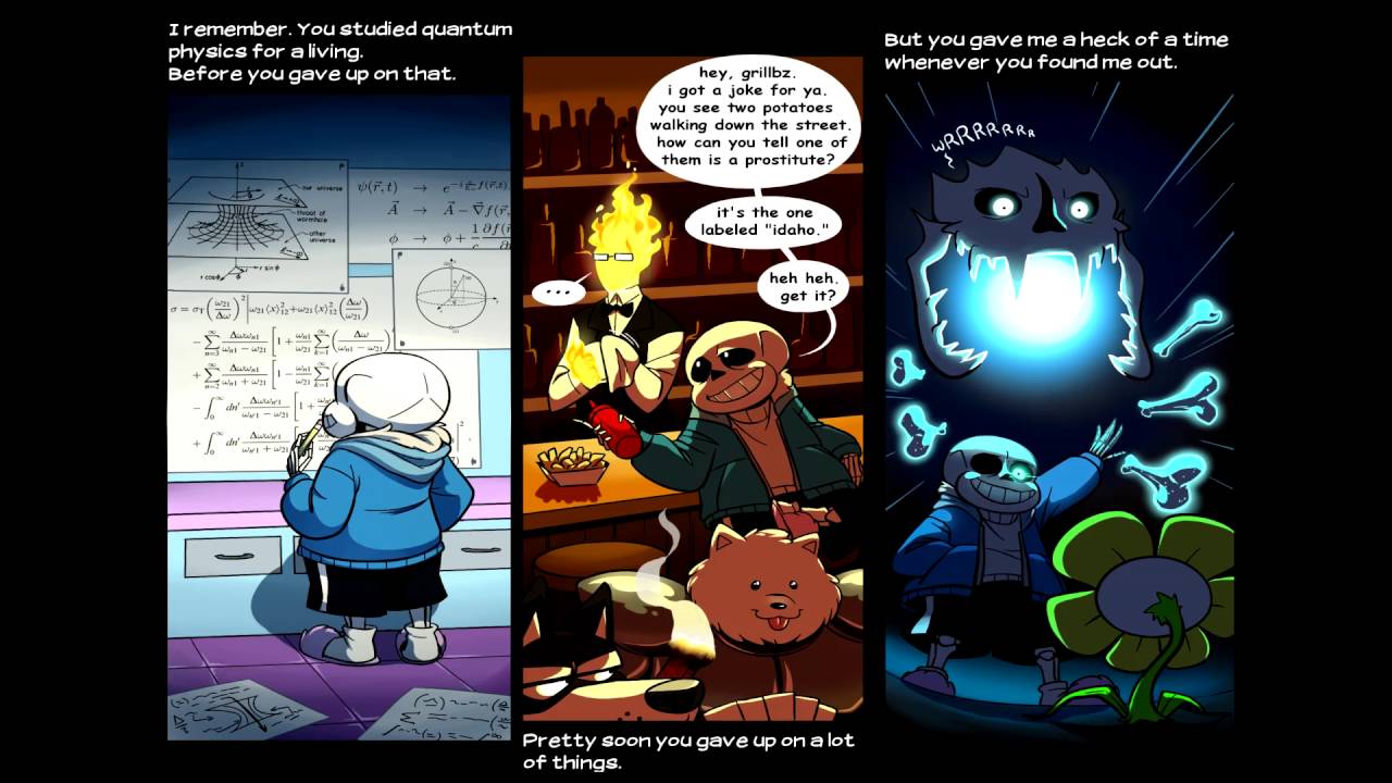 Undertale - Above the Snow (Comic Dub) - YouTube