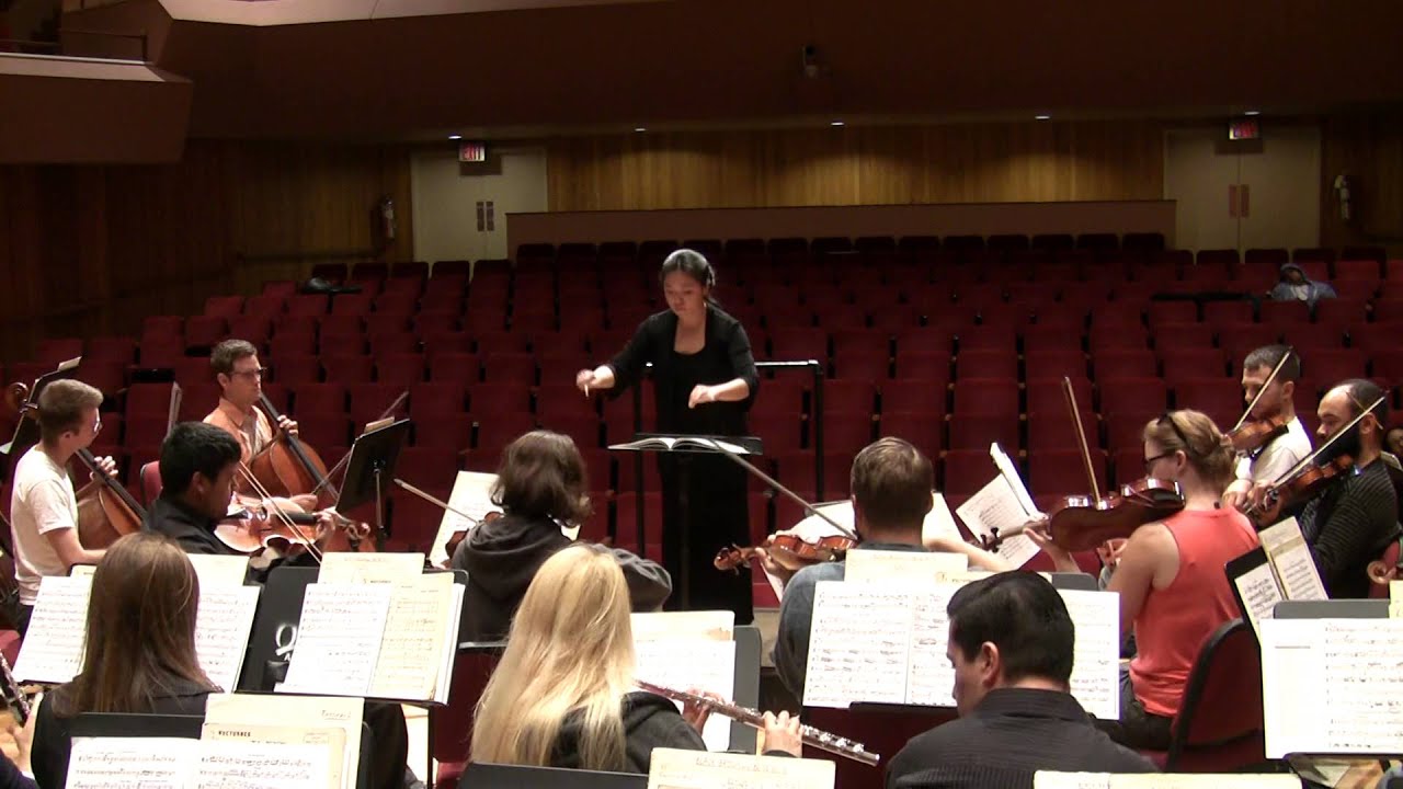 Mavis Pan conducting Bartok Concerto for Orchestra IV - YouTube