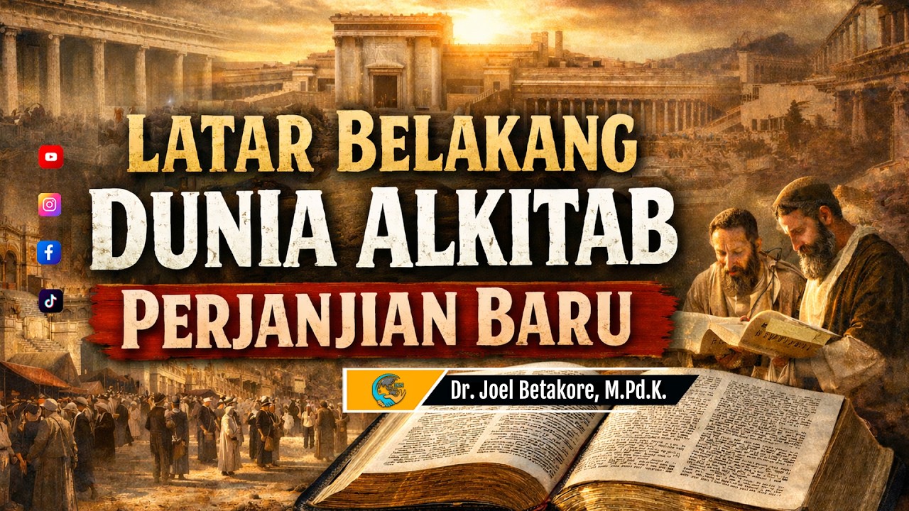 Latar Belakang Dunia Alkitab Perjanjian Baru || Dr. Joel Betakore, M.Pd ...