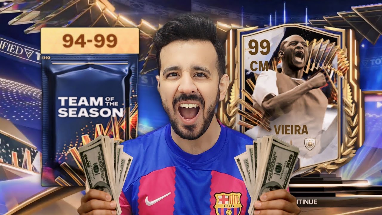 Opening 94-99 TOTS Packs Until We Pack Highest Rated Card 🔥🐐 - YouTube