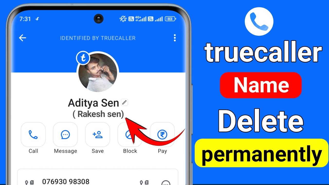 Truecaller name chenge || truecaller se name kaise hataye || how to ...