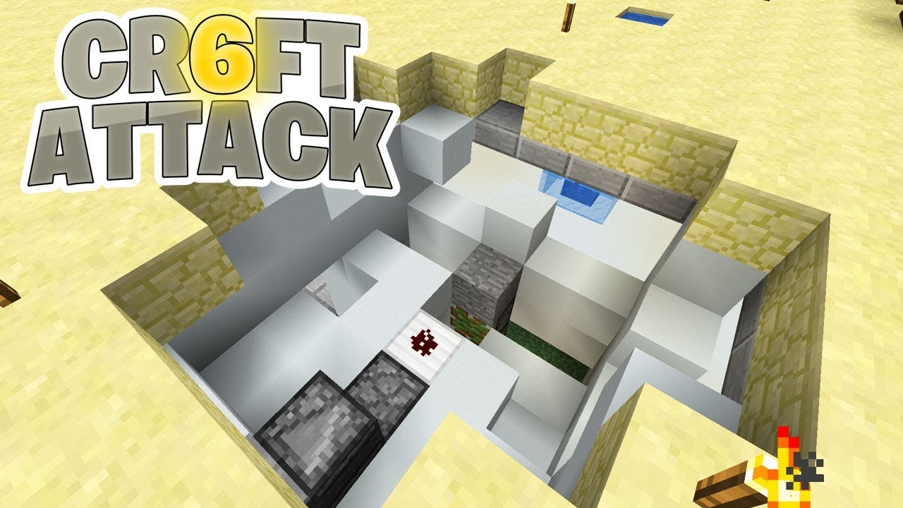 Er hat meine Base gesprengt und angezündet! - Minecraft Craft Attack 6 ...