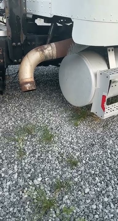 Straight pipe N14 Cummins celect plus - YouTube